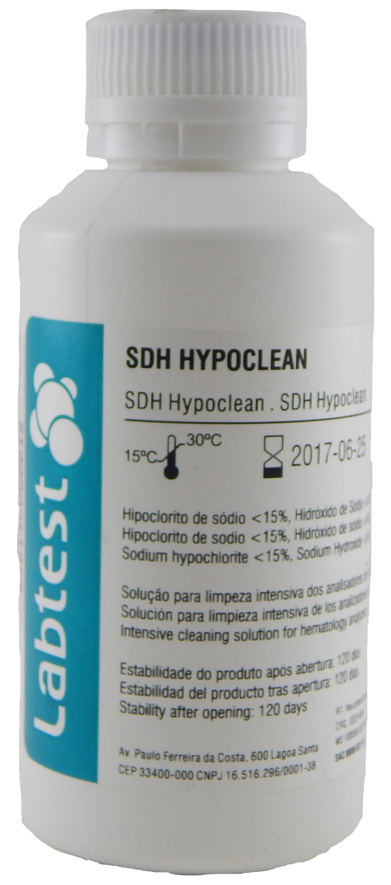 SDH 5 HYPOCLEAN 215-100 LABTEST - Centerlab - Central de Artigos para ...
