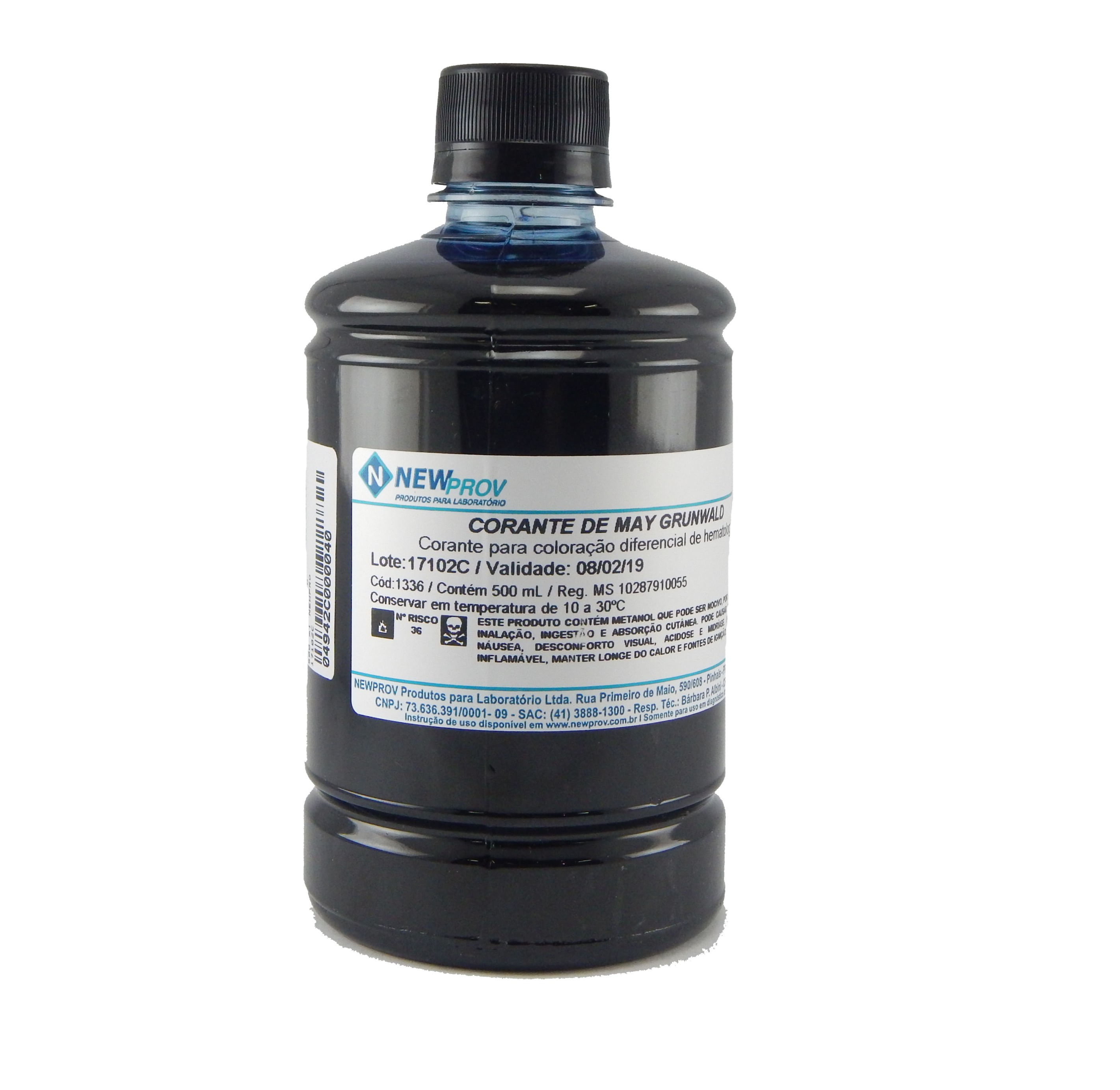 MAY GRUNWALD 500 ml NEWPROV - Centerlab - Central de Artigos para Laboratórios