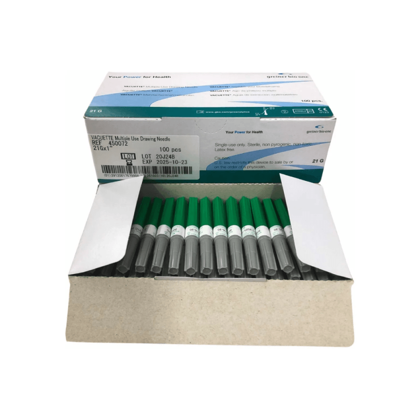 Agulha Coleta Múltipla Vacuo 25X8 Cx/100 Vacuette - Centerlab - Central ...