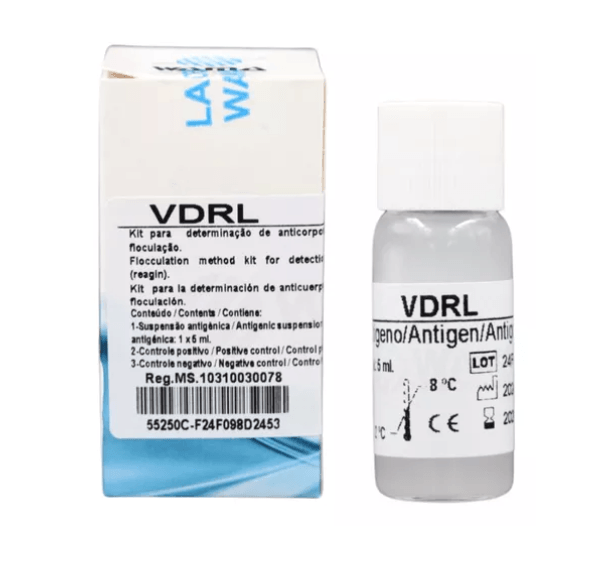 VDRL PRONTO USO 5 ml SEM CONTROLE 55250-F 250 TESTES WAMA - Centerlab ...