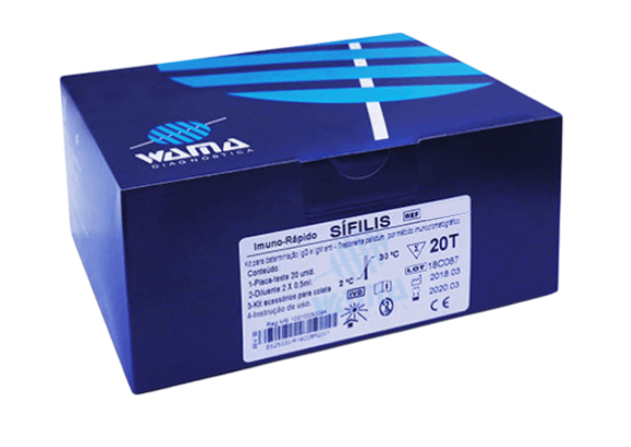 SIFILIS IMUNORAPIDO 625025-R 25 TESTES WAMA - Centerlab - Central de ...