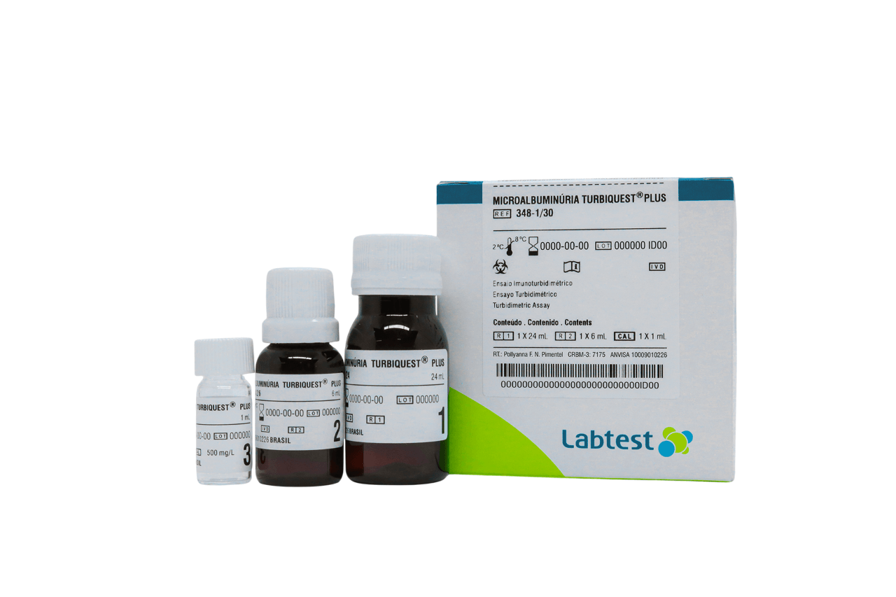 MICROALBUMINURIA TURBIQUEST PLUS Ref 348-1/30 ml LABTEST - Centerlab ...